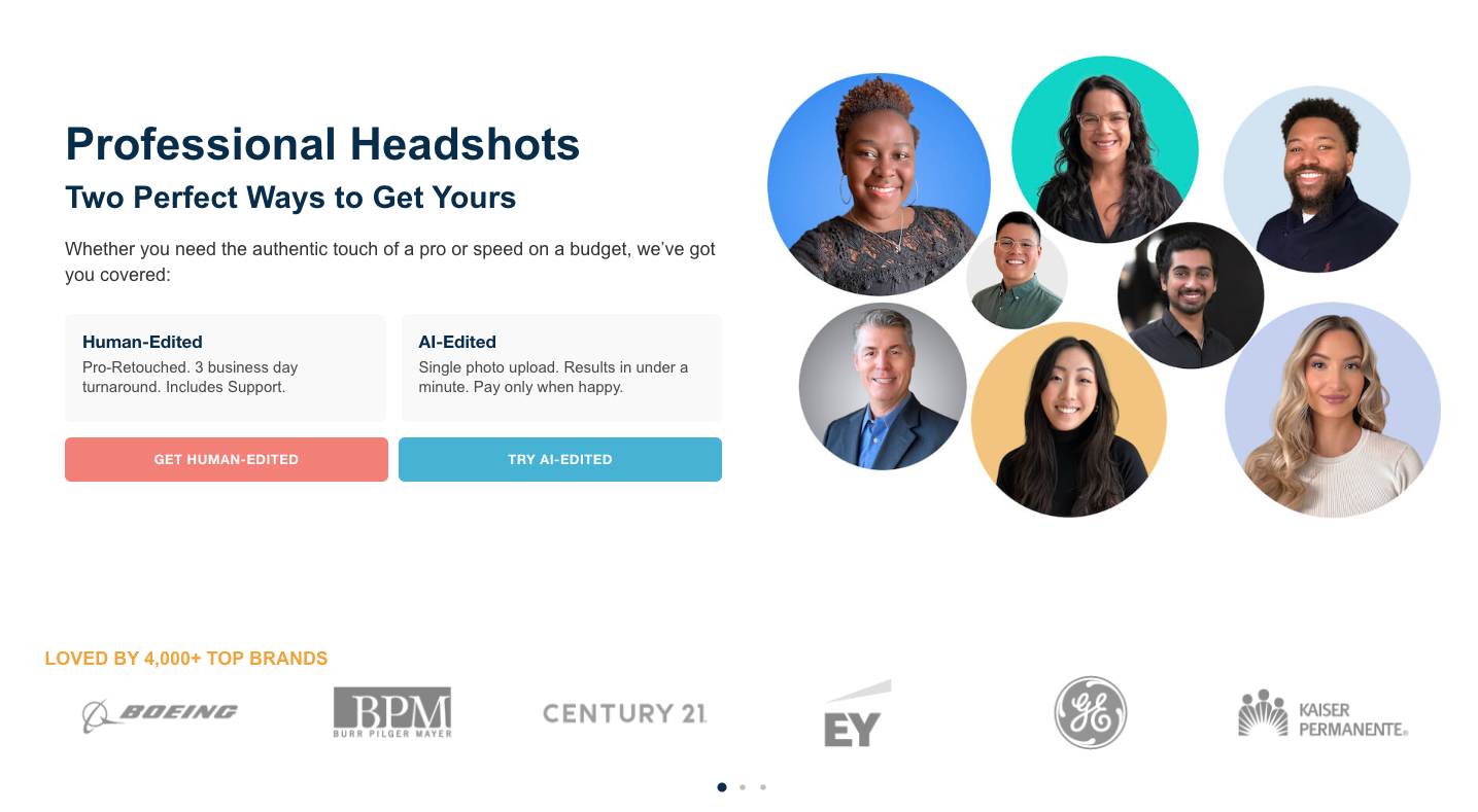 Professional Headshots Online - Studio-Quality, Hand-Edited